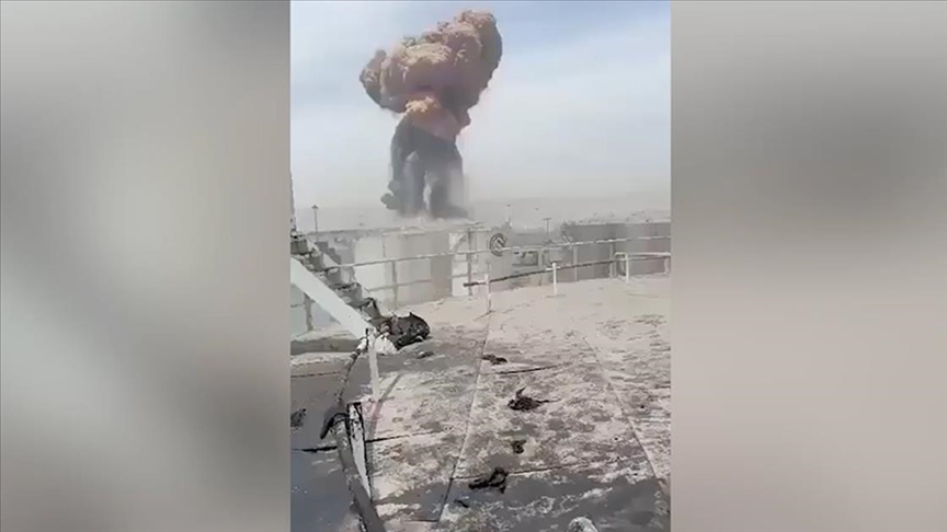 İran'ın Basra Körfezi kıyısında yer alan Bender Abbas Limanı'nda ...